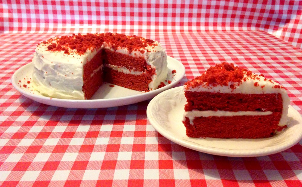 Red (Bull) Velvet Cake With Vodka Frosting - 12 Cakes